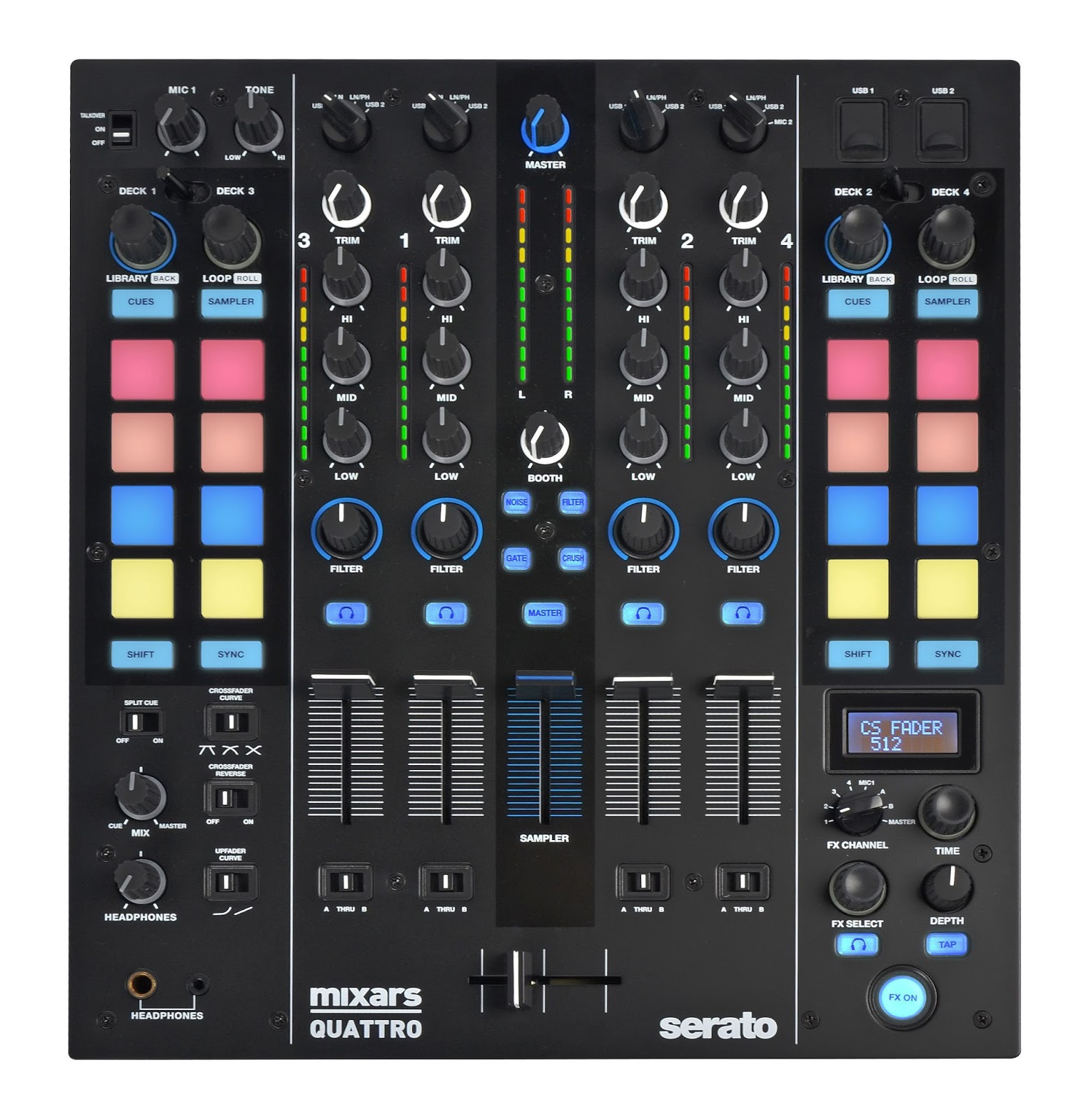 Nuevo mixer Mixars QUATTRO - Relecty