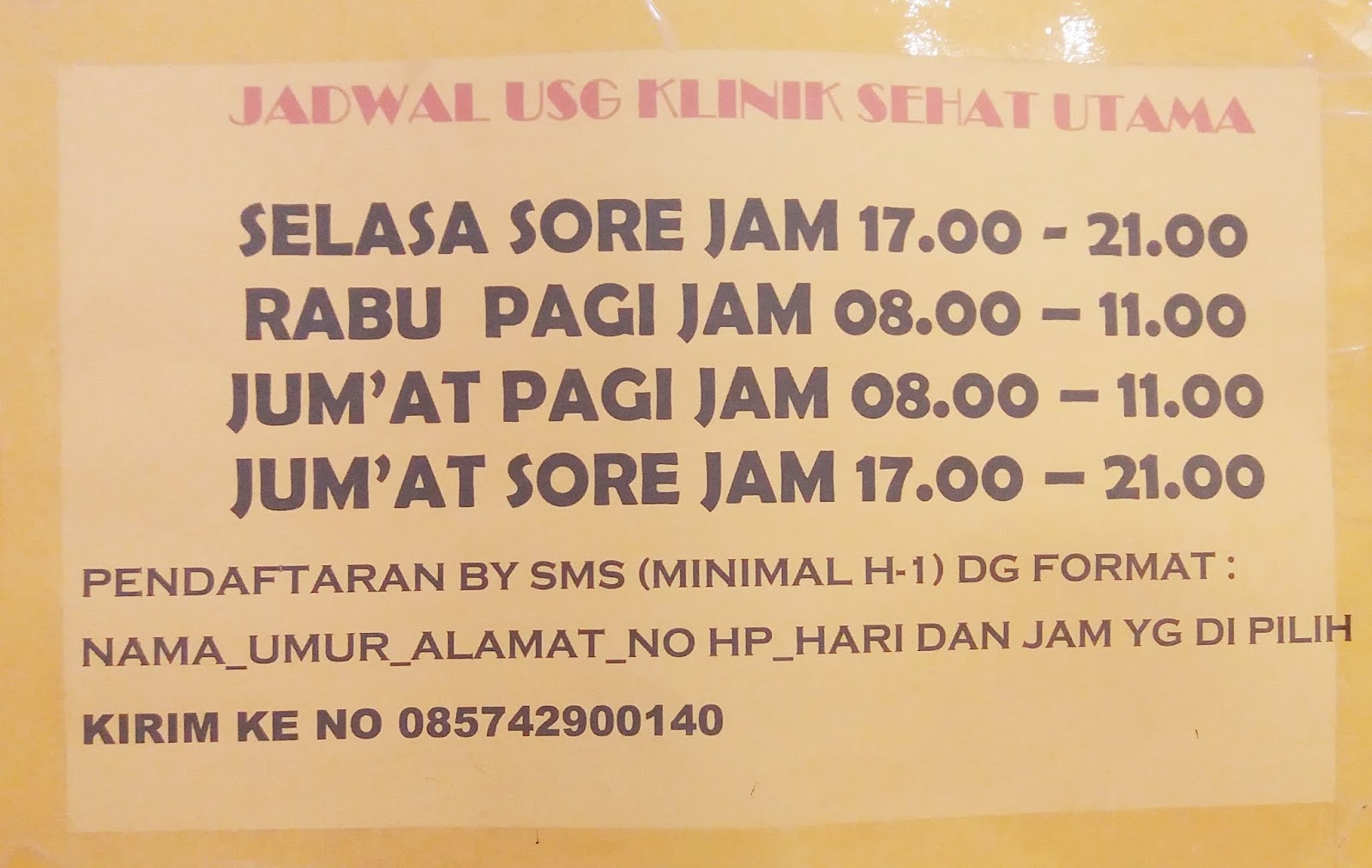 lulululicious: USG 4D MURAH DI SEMARANG