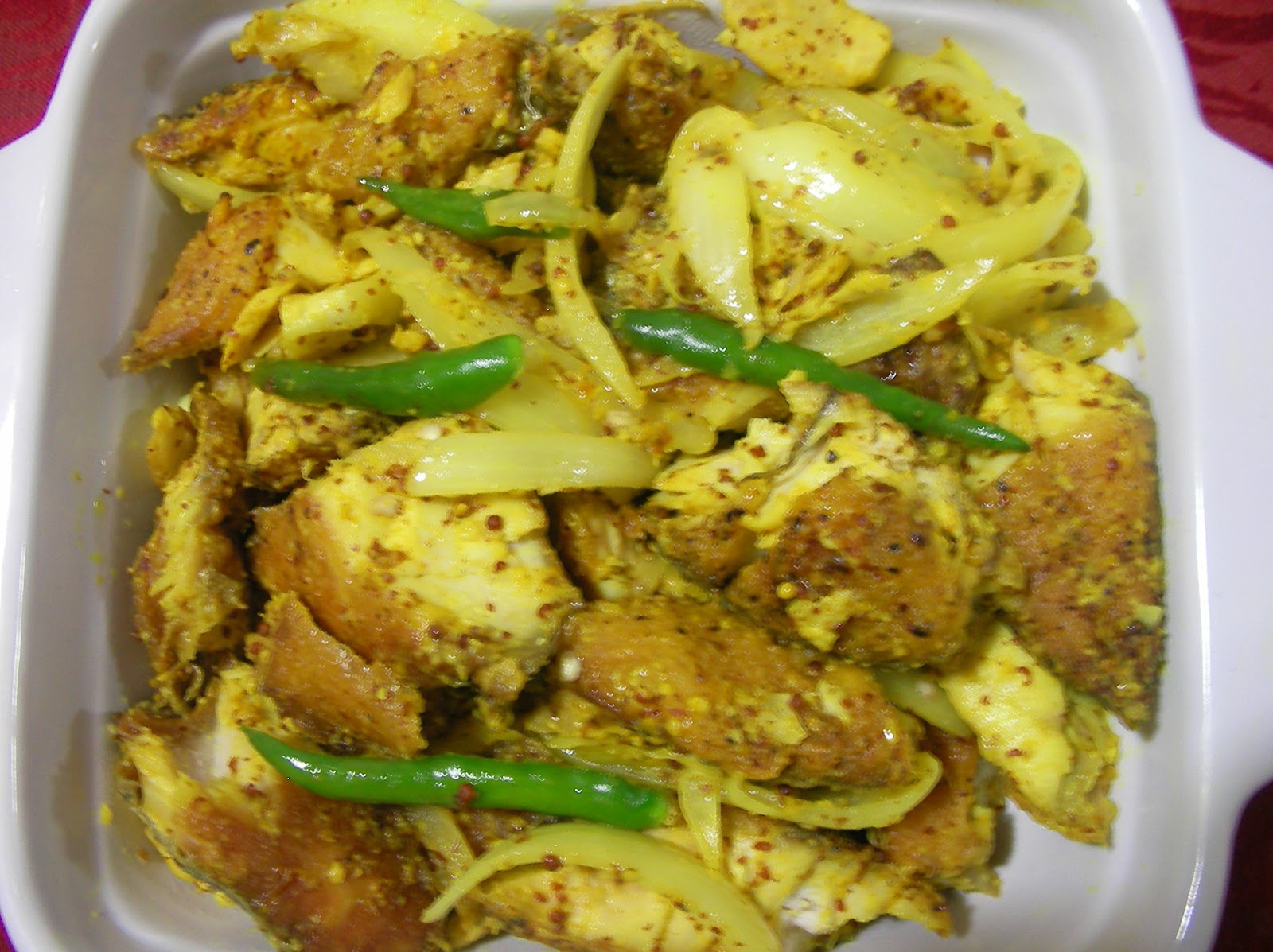 Cocozil - Recipes From Mauritius: Fish Vindaloo (Vindaye de Poisson)