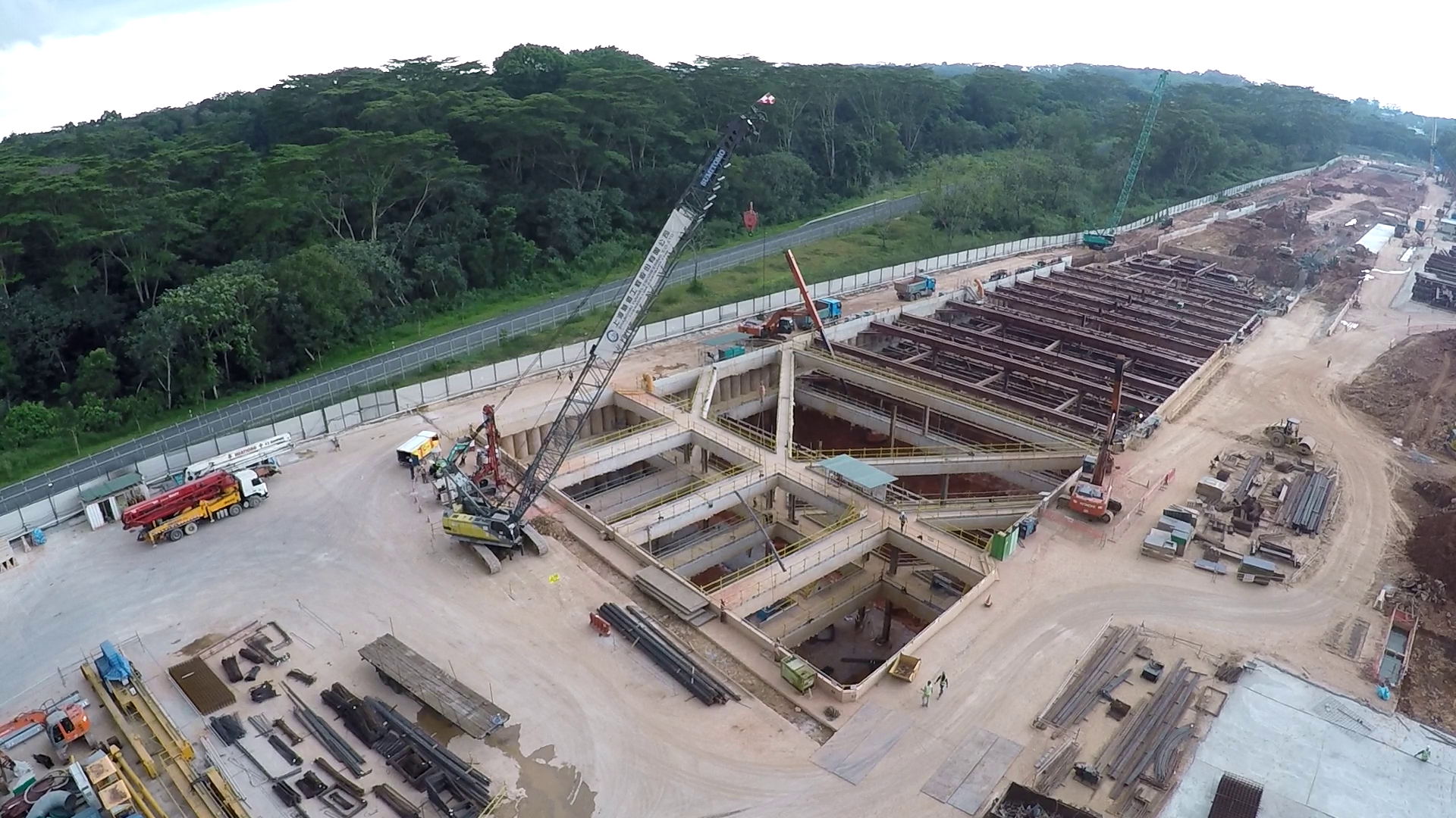 Thomson Line Construction: T206 Excavation