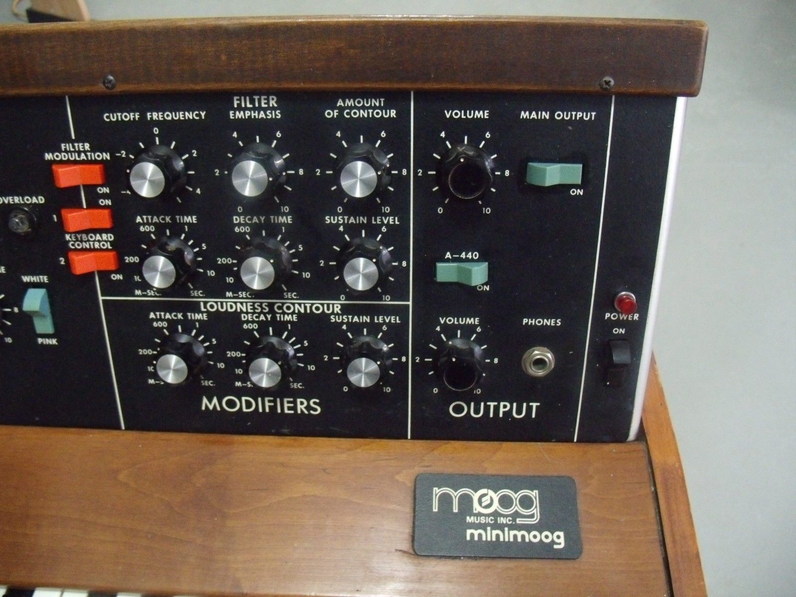 MATRIXSYNTH: Moog Minimoog D Synthesizer SN 9604