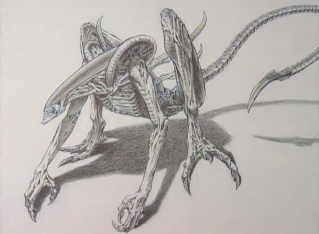 Alien Explorations: Alien Resurrection: Alien Warrior Concepts by Art Lee