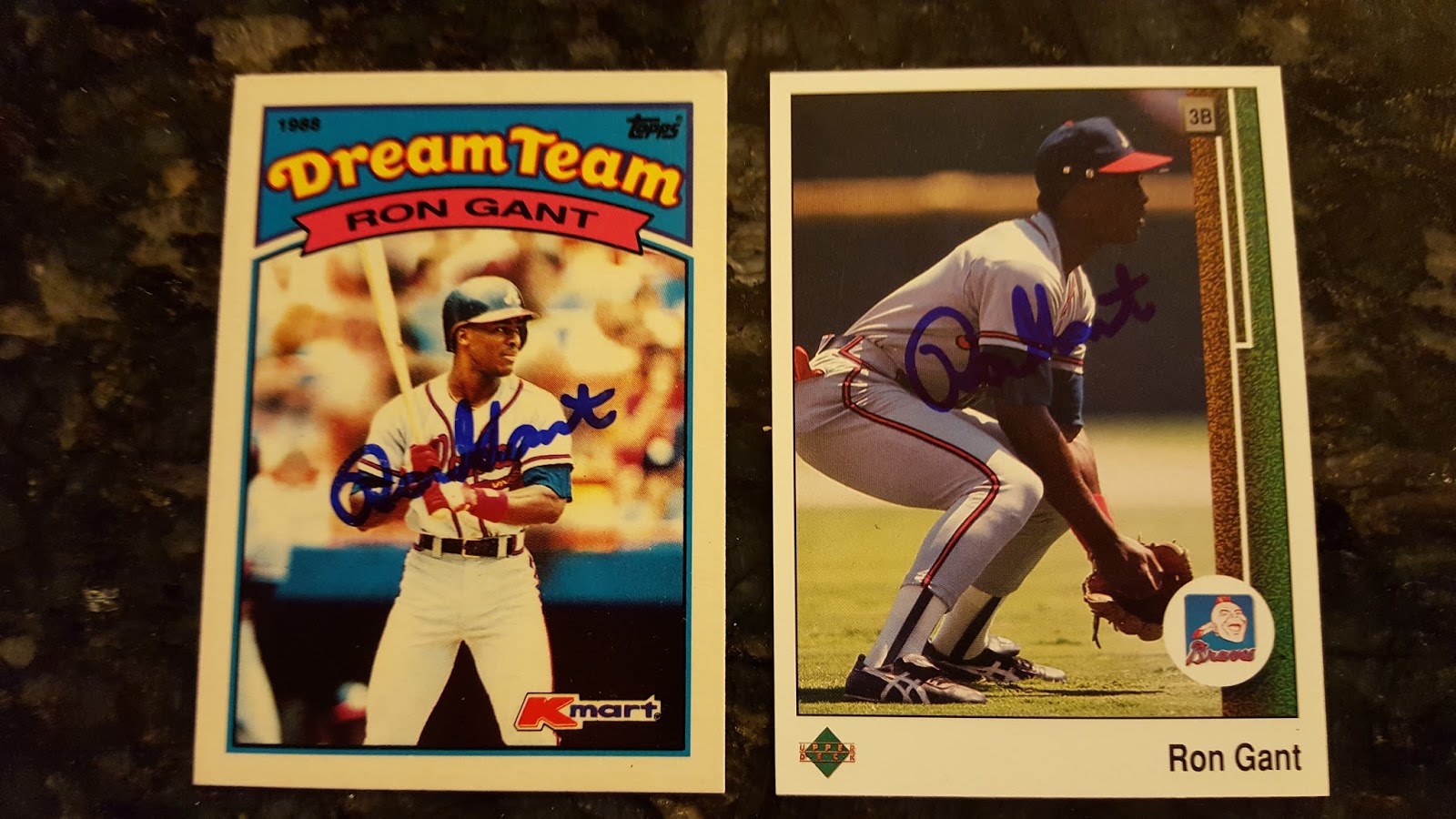 Autograph Through The Mail Athletes: Ron Gant