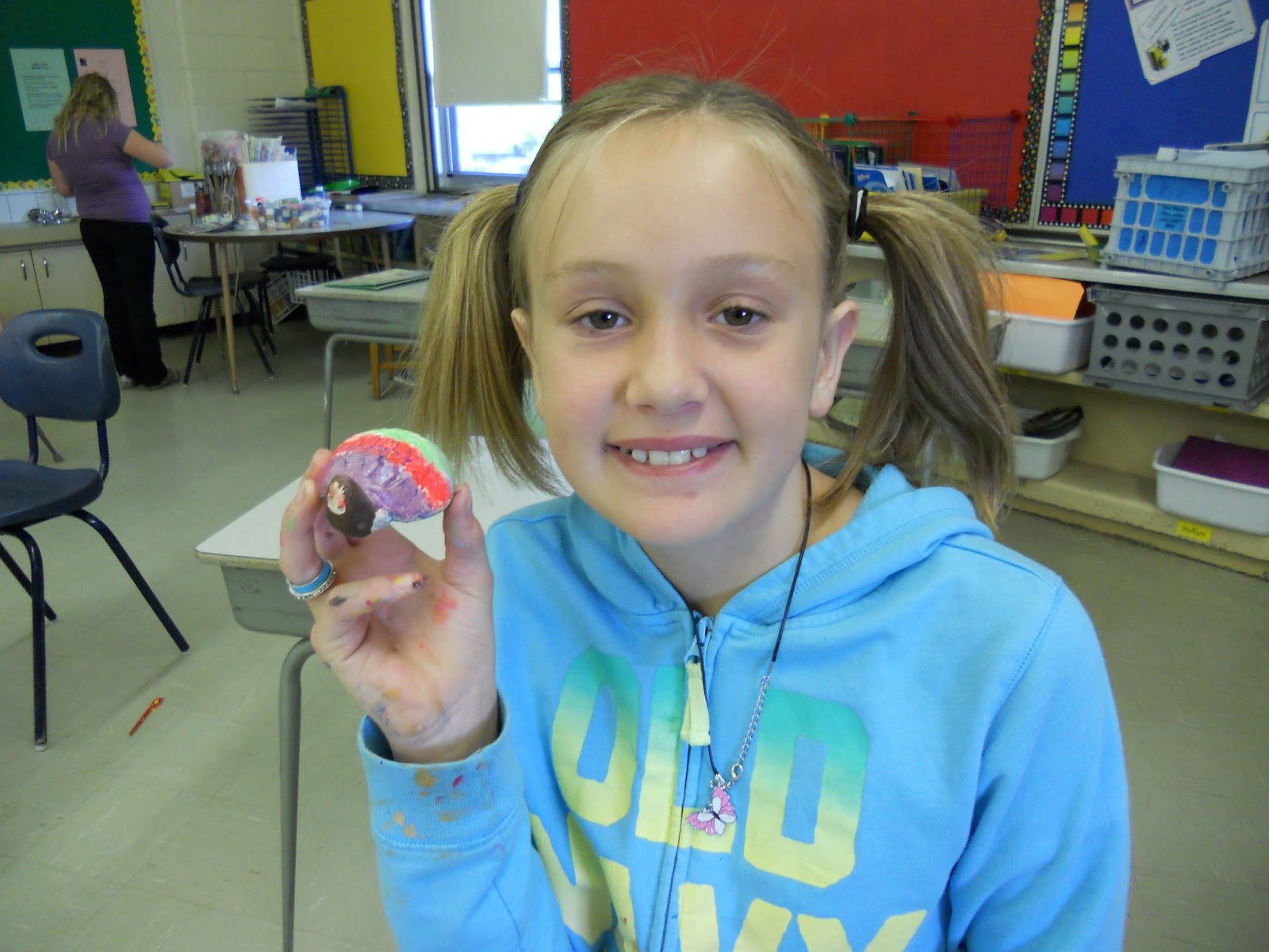 Mrs. Garber's Gallery: More Clay Creations by the Grade Four Class