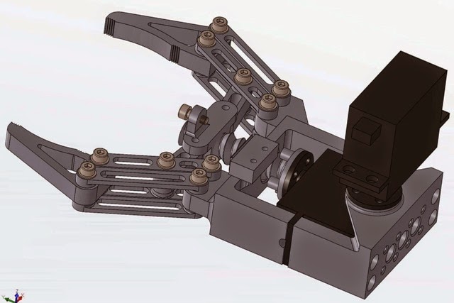 Andromina Robot V 2 0 Robotic Grippers Compatible With Arduino They