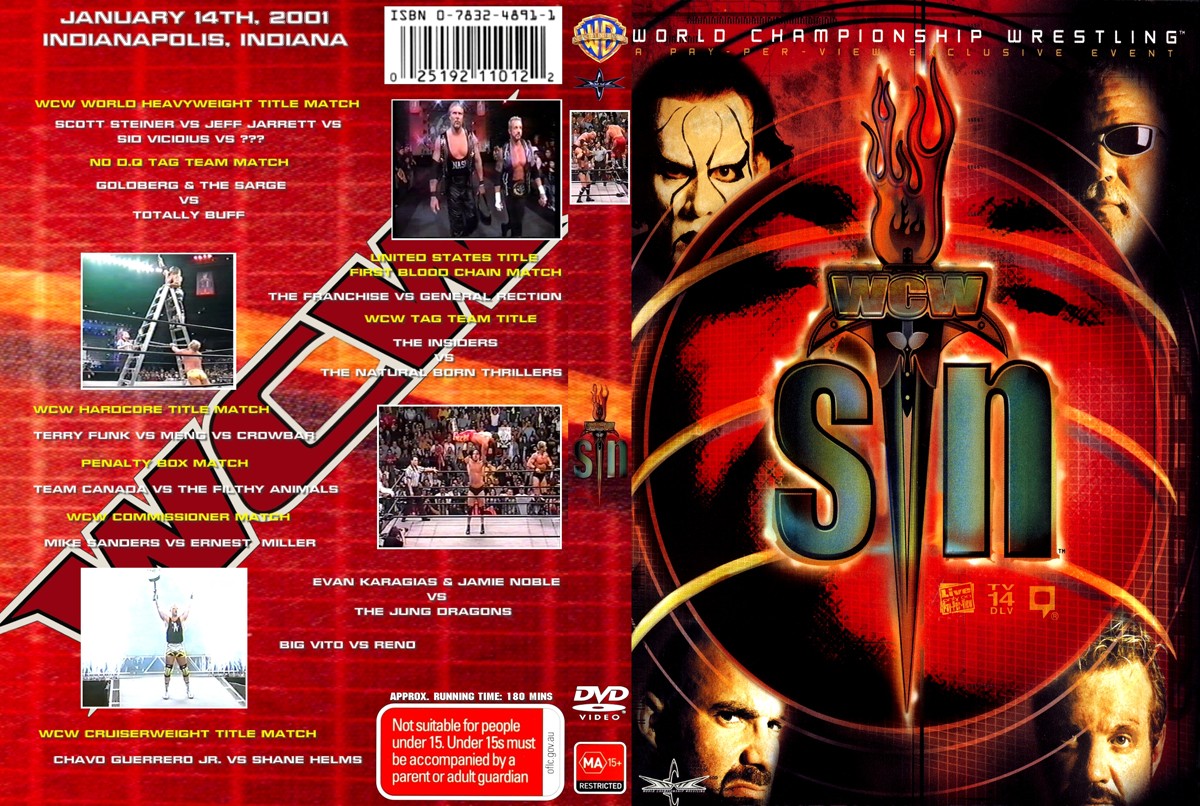 Sir Jorge's WWE Blog : WCW Sin 2001 Review