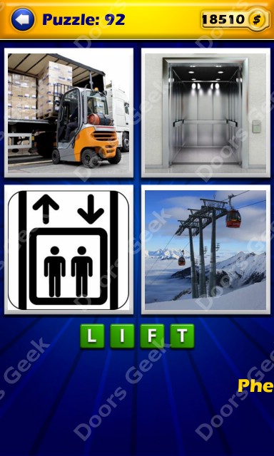 Guess the Word Level 92 Answer ~ Doors Geek