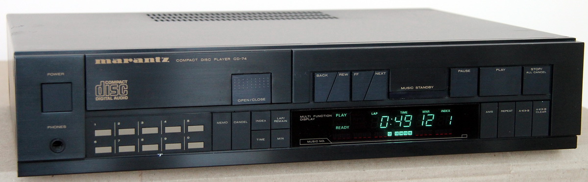Audio-CD ПКД Marantz CD-74 : TDA1540, CDM-1, 1985 в Московском магазине ...