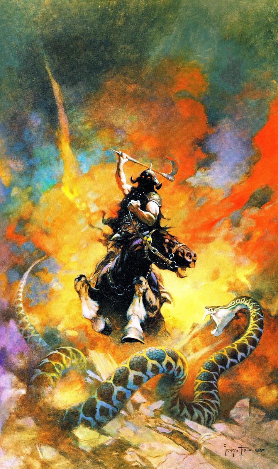 Cap'n's Comics: Death Dealer VI by Frank Frazetta