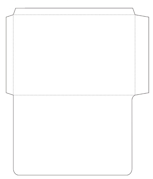 AQUARELINHA: Moldes Envelopes