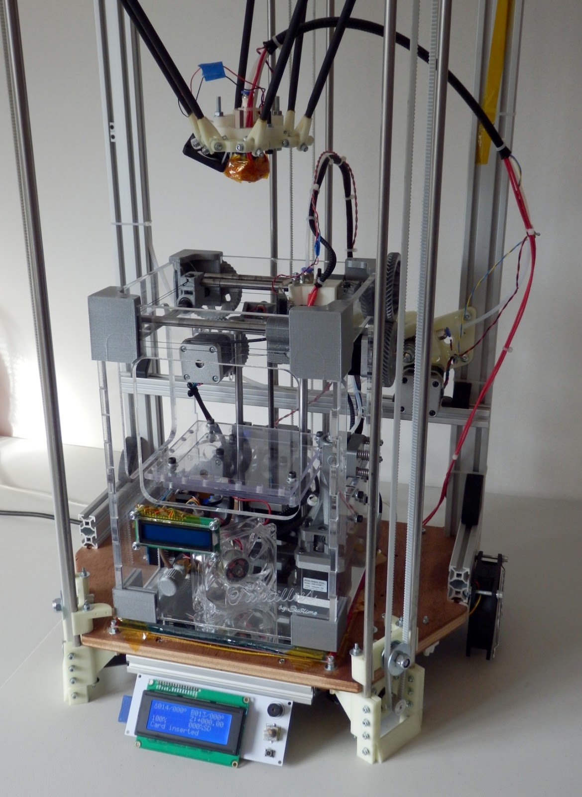 Reprap development and further adventures in DIY 3D printing: Rostock ...