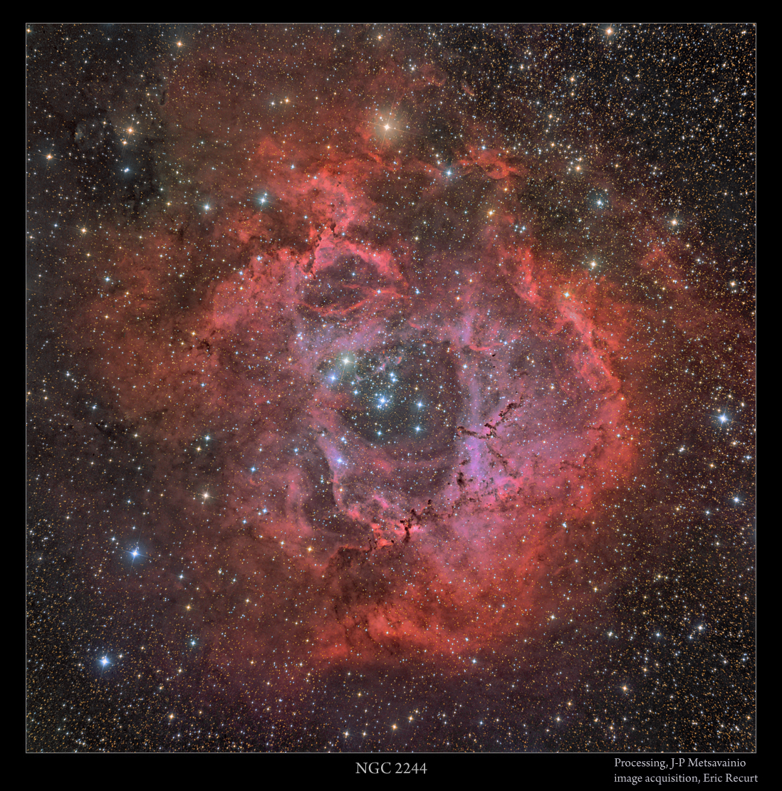 Astro Anarchy: Rosette Nebula from a professional observatory in Tenerife