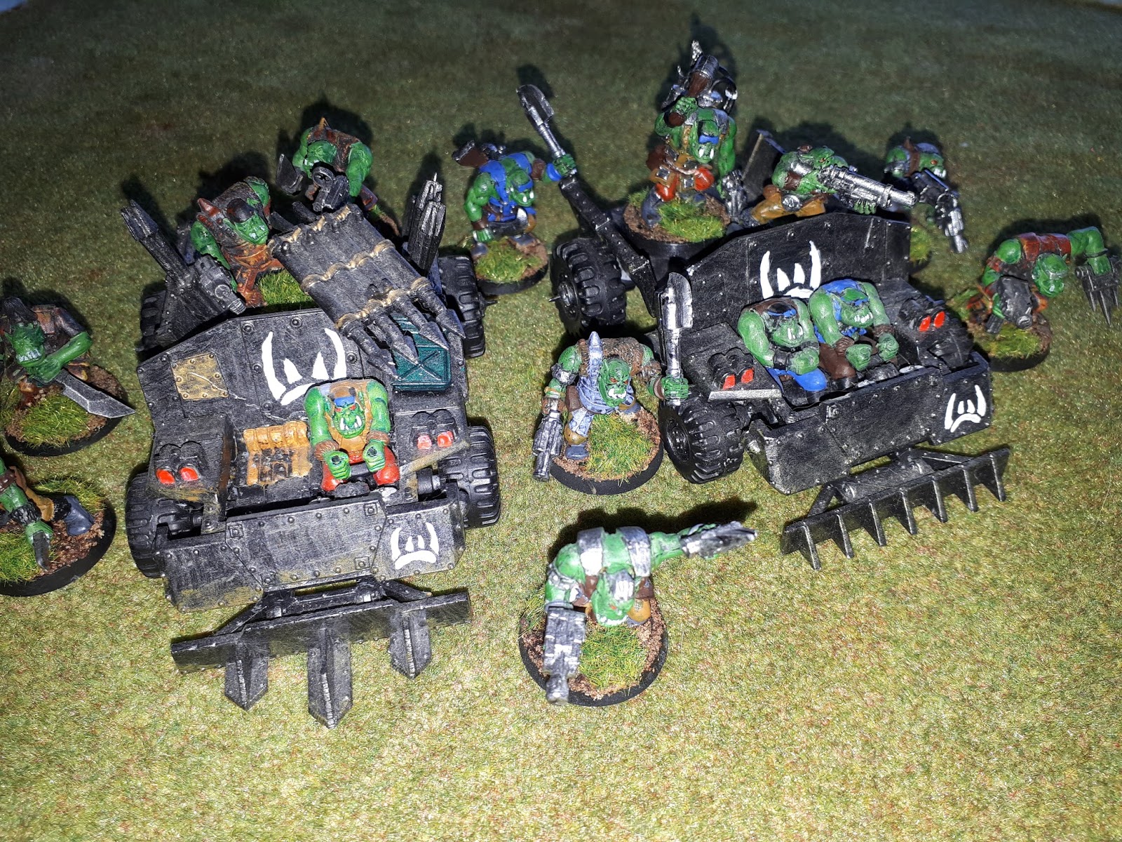 Scotty's Wargaming: Rogue Trader Orks with extras