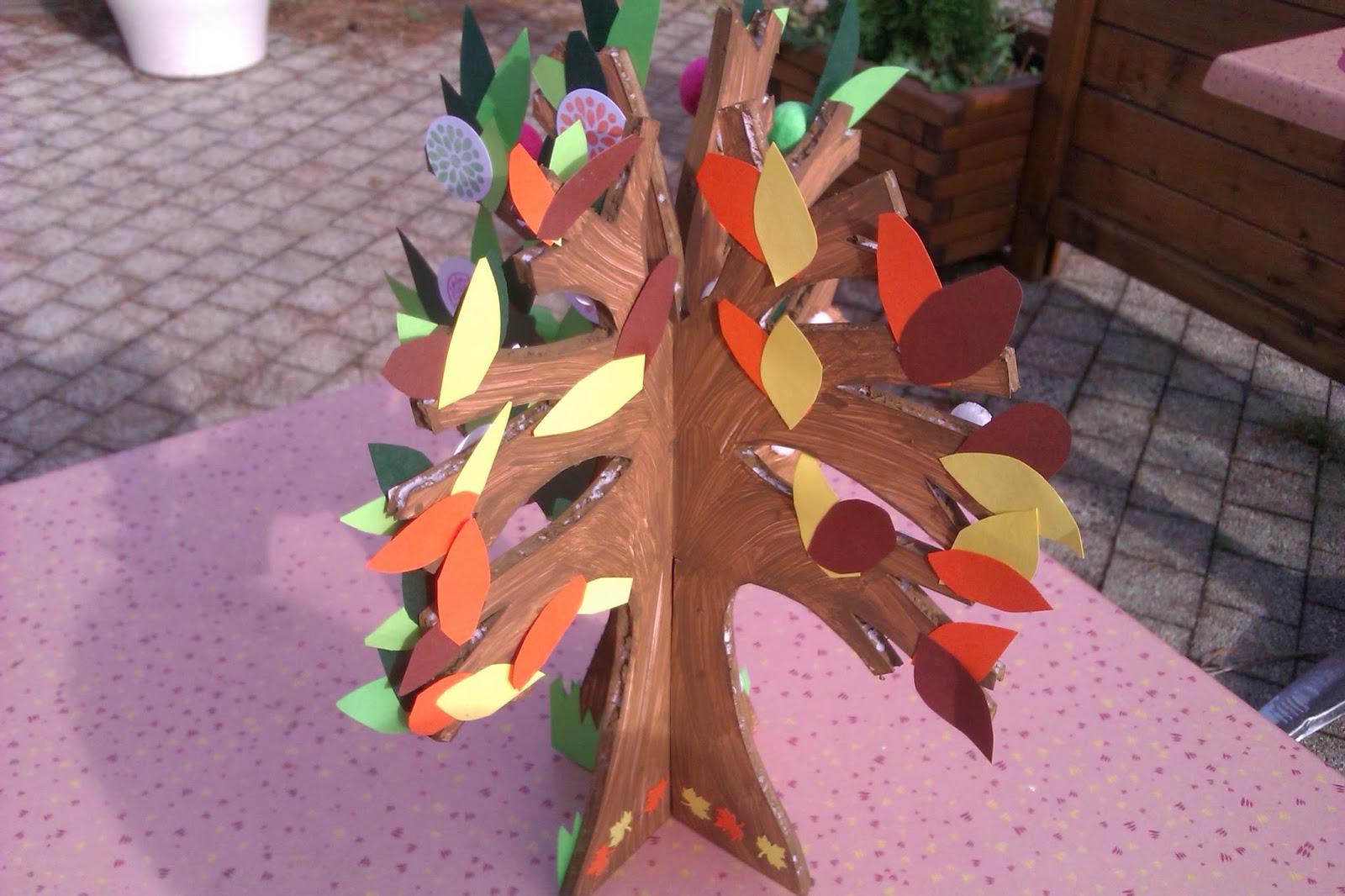 les "cré-activités" de Sophie: Mercredi 02 Octobre : Atelier 4 Saisons