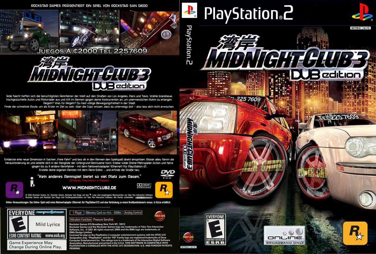 Cdcovers Brasil | Capas Para DVDs e CDs Grátis: Midnight Club 3 - Dub ...