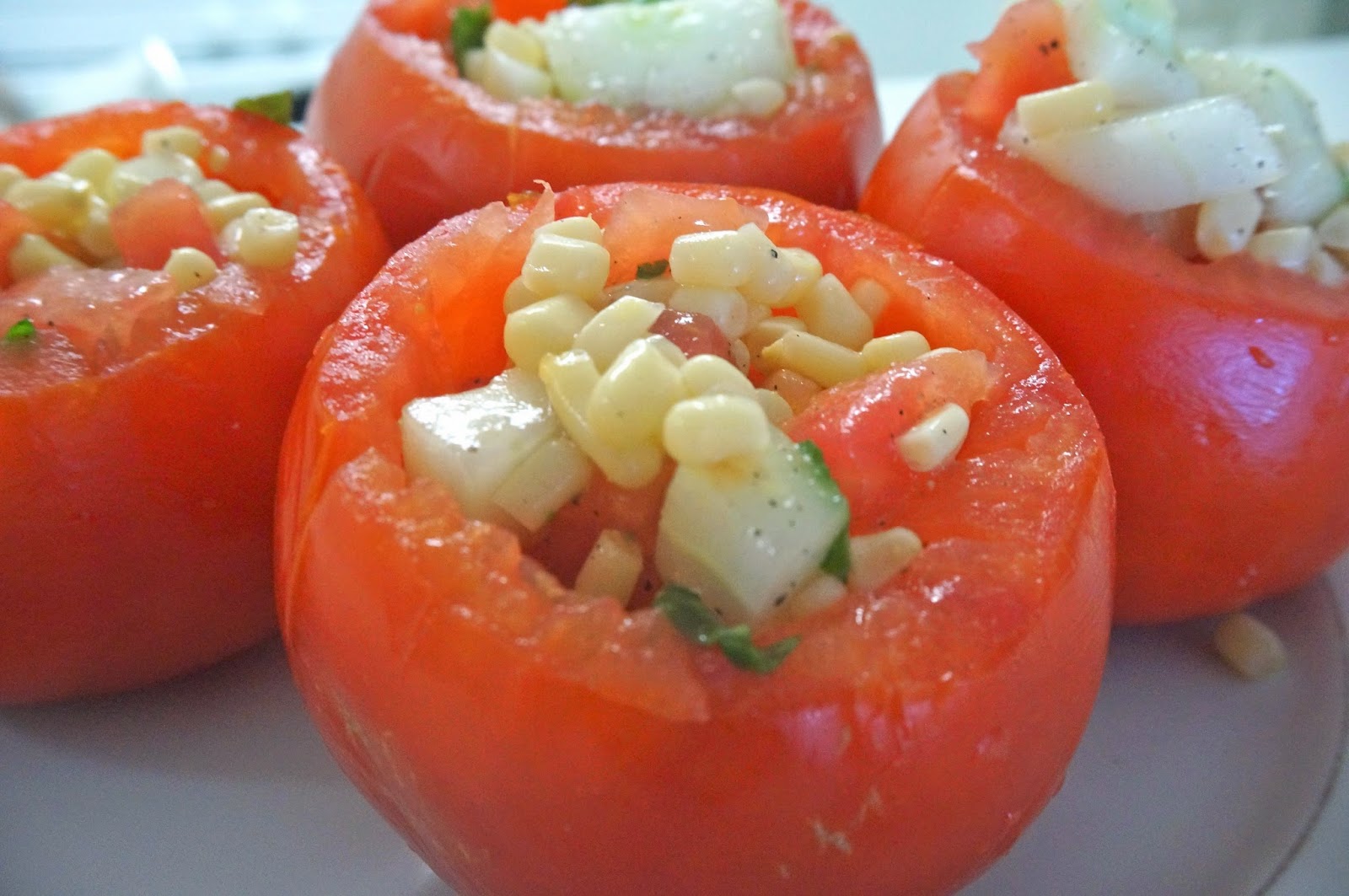 Recipe Spotlight: Summer Stuffed Tomatoes / Eat Smart, Be Fit Maryland!