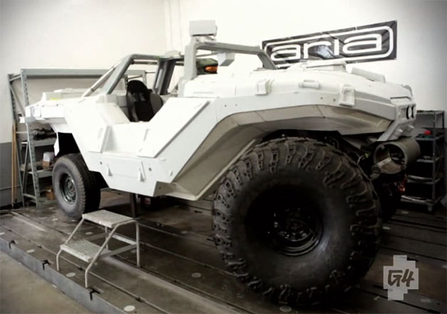 Mary: Real-life Warthog from Halo ready to take Master Chief into battle