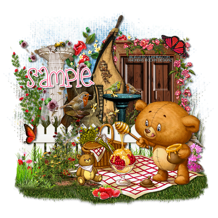 Rhonda's Rockin' Designz: Bear Picnic - FTU