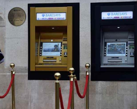 Welcome To Frizzy Hub: The first ATM in the world Clocks 50 Years