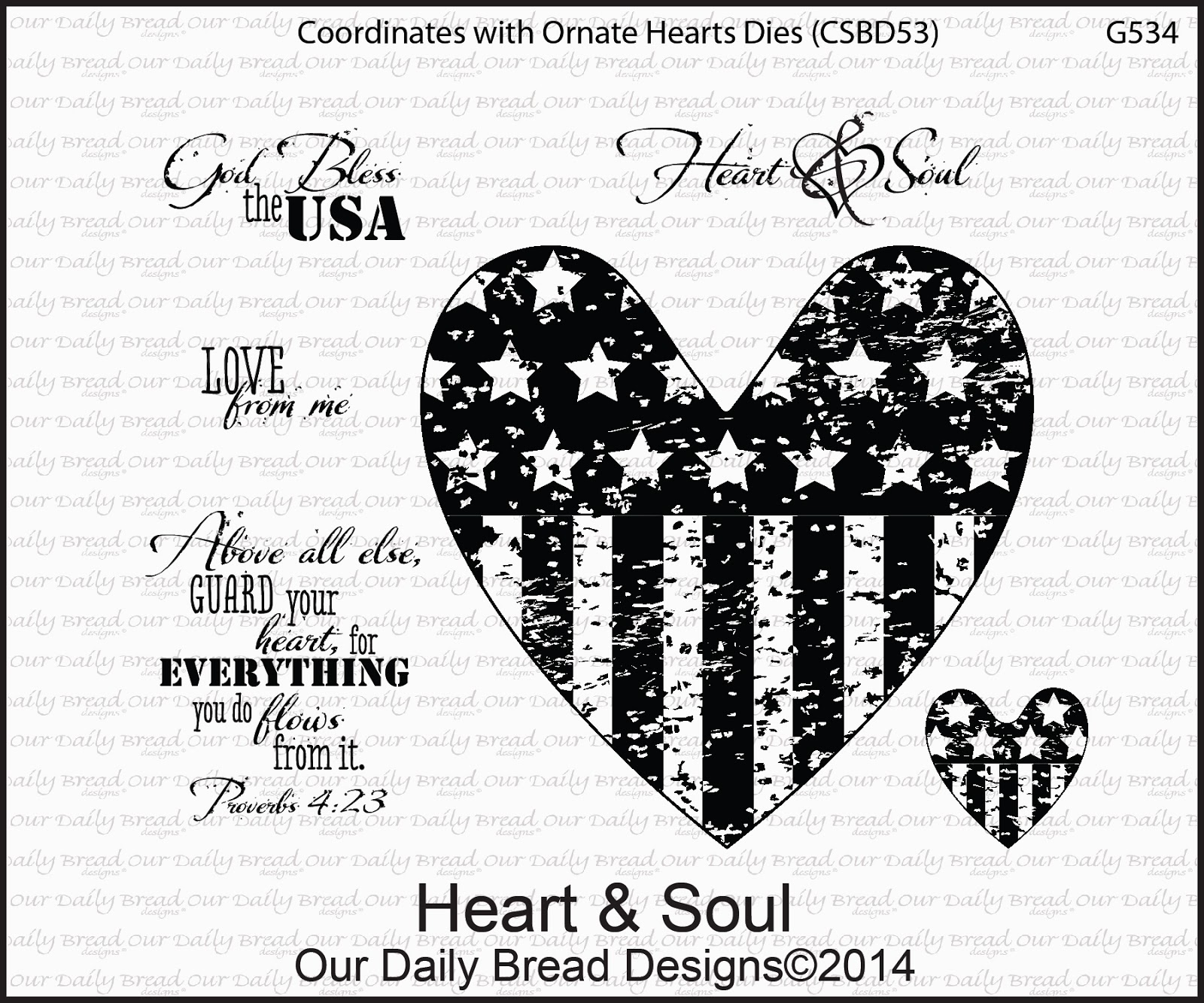 Body, Mind, Spirit, and STAMPS!: Our Daily Bread designs February New ...