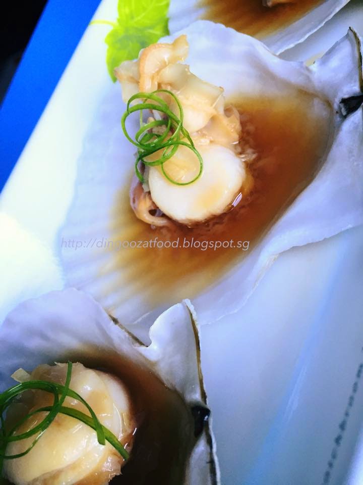 Miki's Food Archives : Easy Steamed Half Shell Scallops with Premium ...