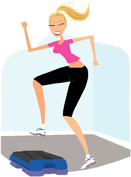 Blue Collar Confessions: Step class? More like Out of Step class ...