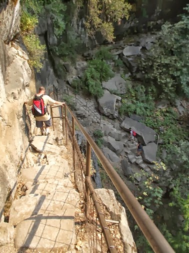 Vernal Falls Steps