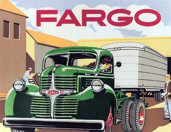 transpress nz: 1946 Fargo trucks art