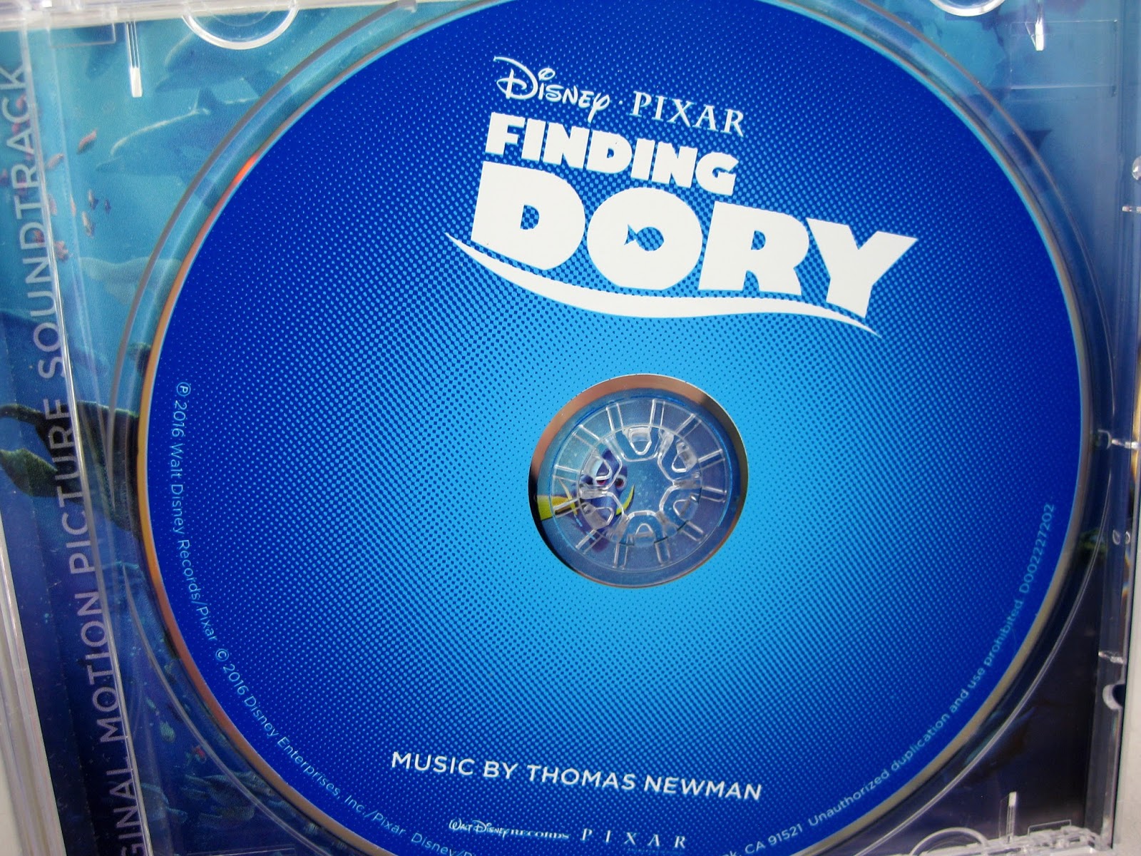 Dan the Pixar Fan: Finding Dory: Soundtrack Review