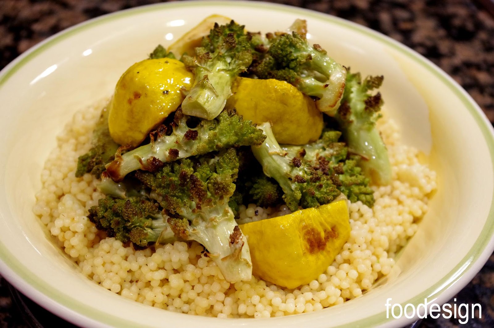 foodesign: roasted romanesque cauliflower