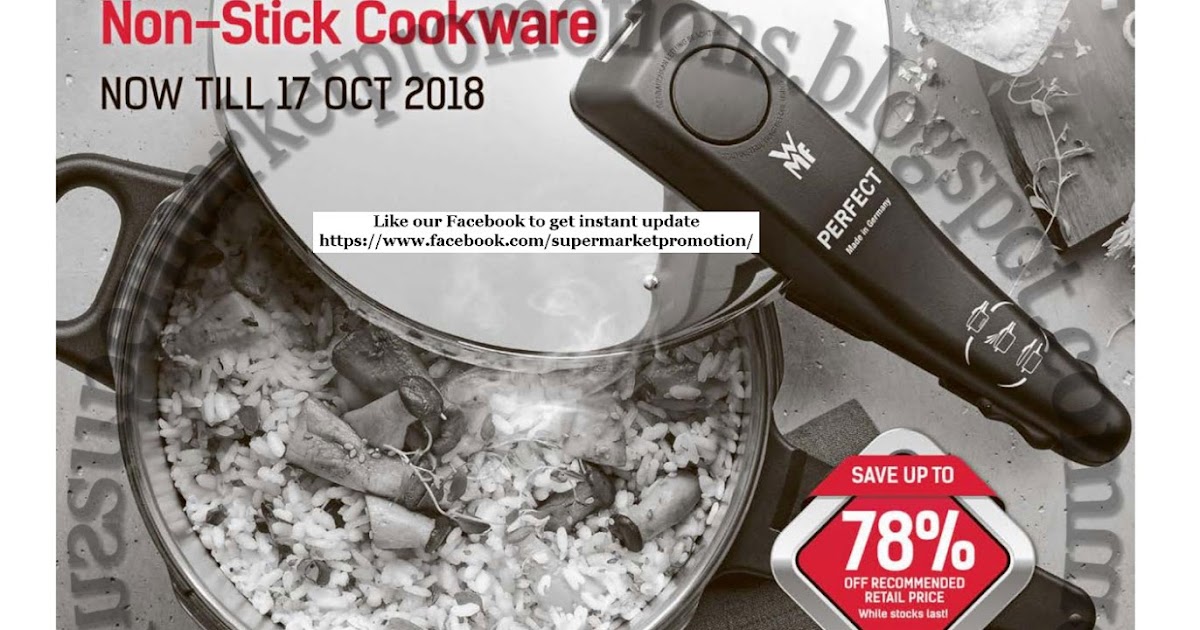 NTUC FairPrice Redeem WMF Pressure Cooker & Non-Stick Cookware 12 July ...