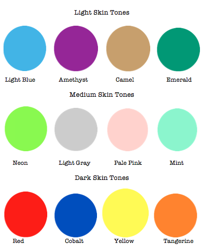 Monster Misa: The Best Colors For Your Skin Tone