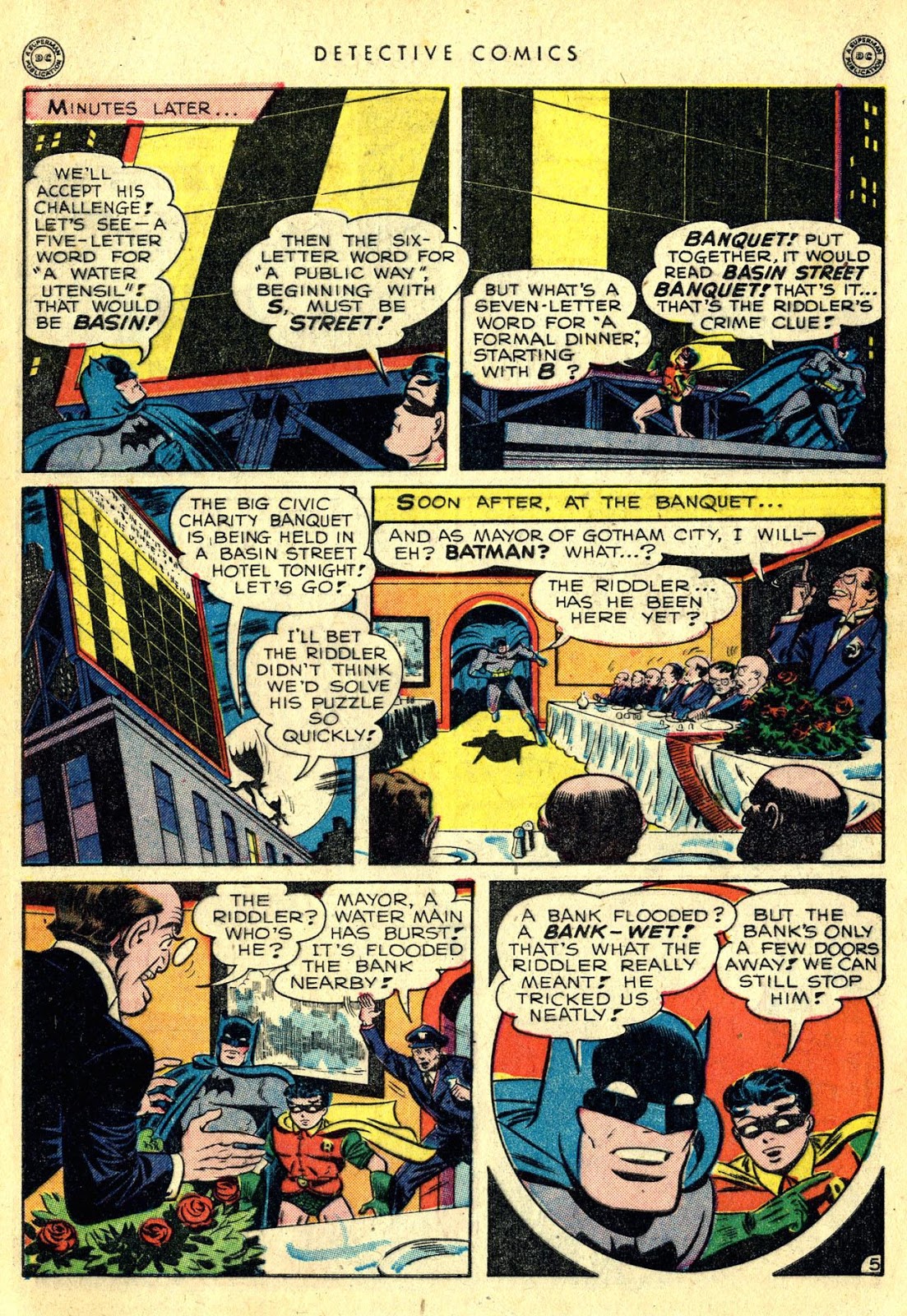 Weird Science DC Comics: Retro Review: Detective Comics #140 (1948 ...