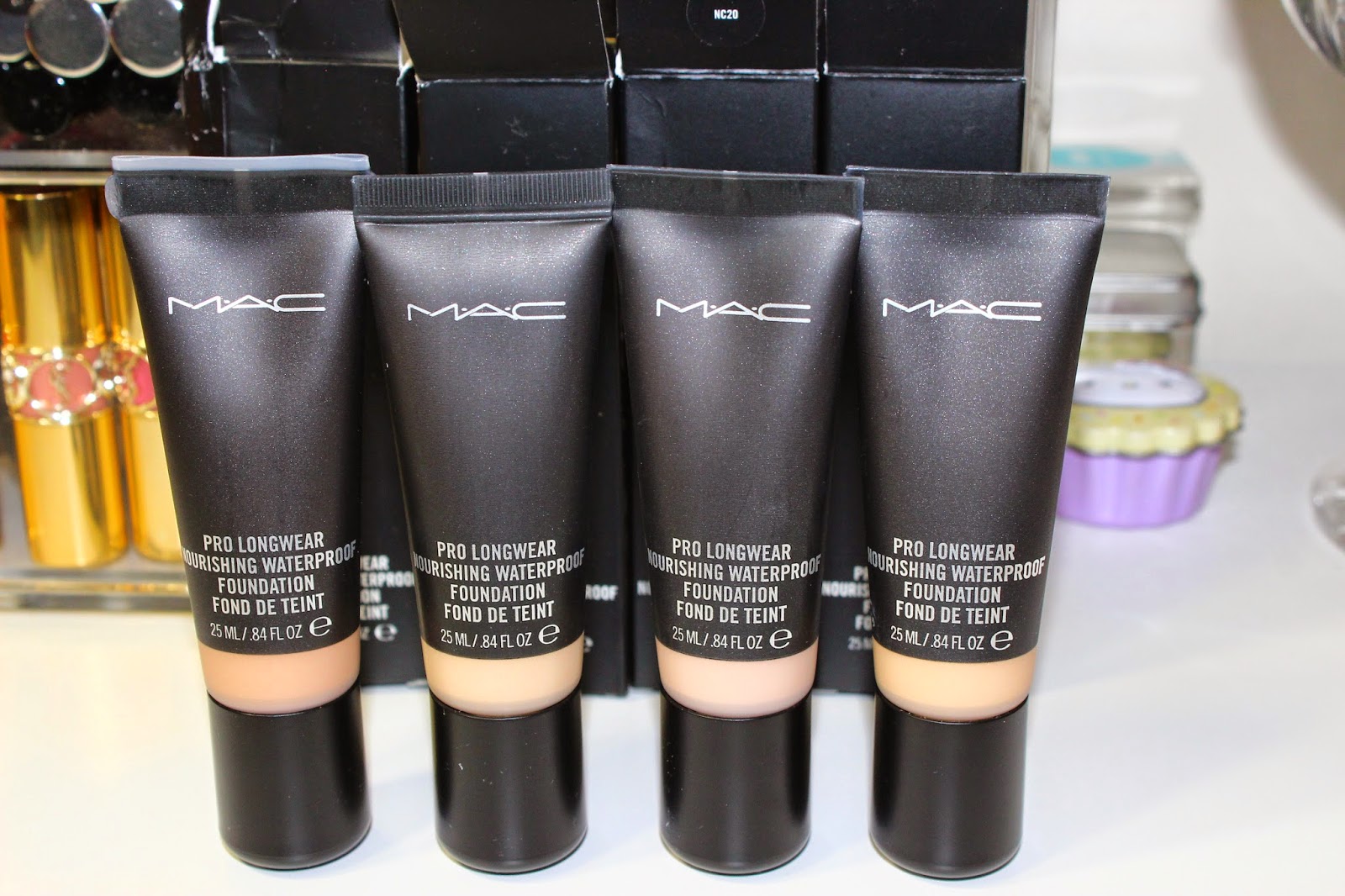 MAC Pro Longwear Nourishing Waterproof Foundation- Review - GLAM THEORY ...