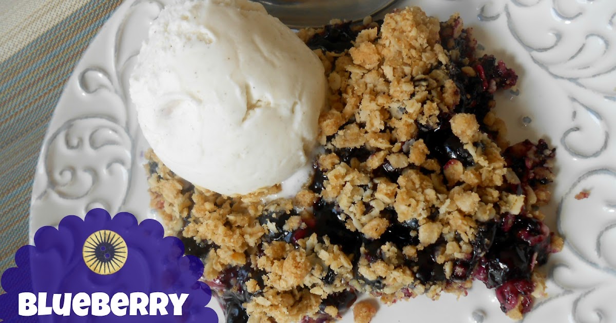 The Better Baker: Blastin' Blueberry Crunch
