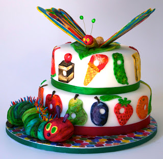 Elaine's Sweet Life: The Very Hungry Caterpillar Cake
