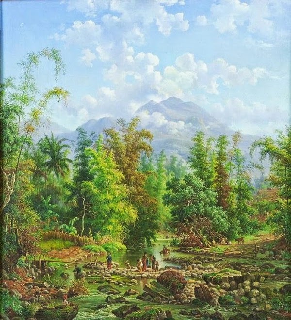 Nasbahry-Paint: M.E.H.R. Van Den Kherkoff (1830-1908), Pelukis