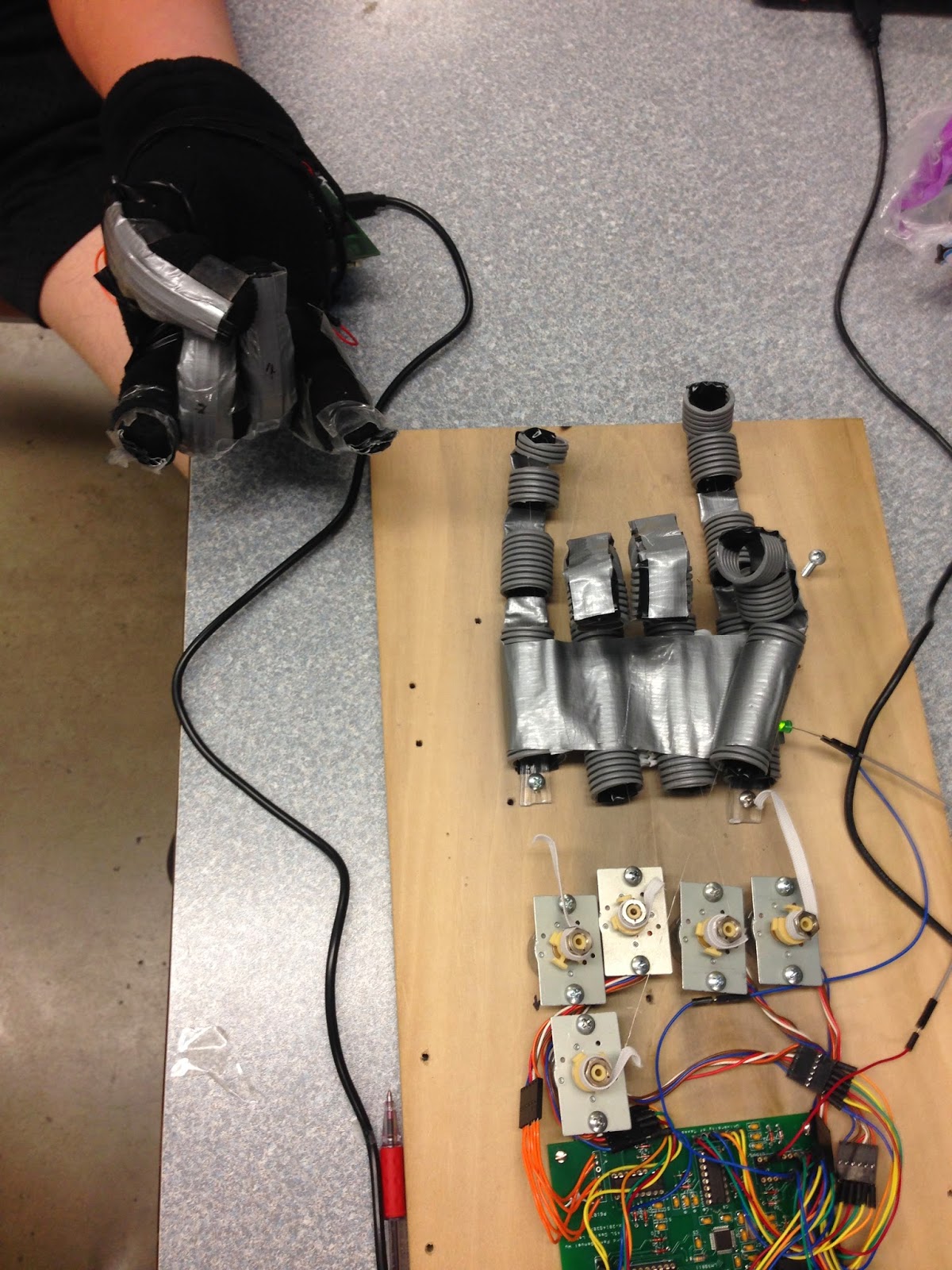 EE445L Embedded Systems Design Competition Spring 2014: Robotic Hand ...