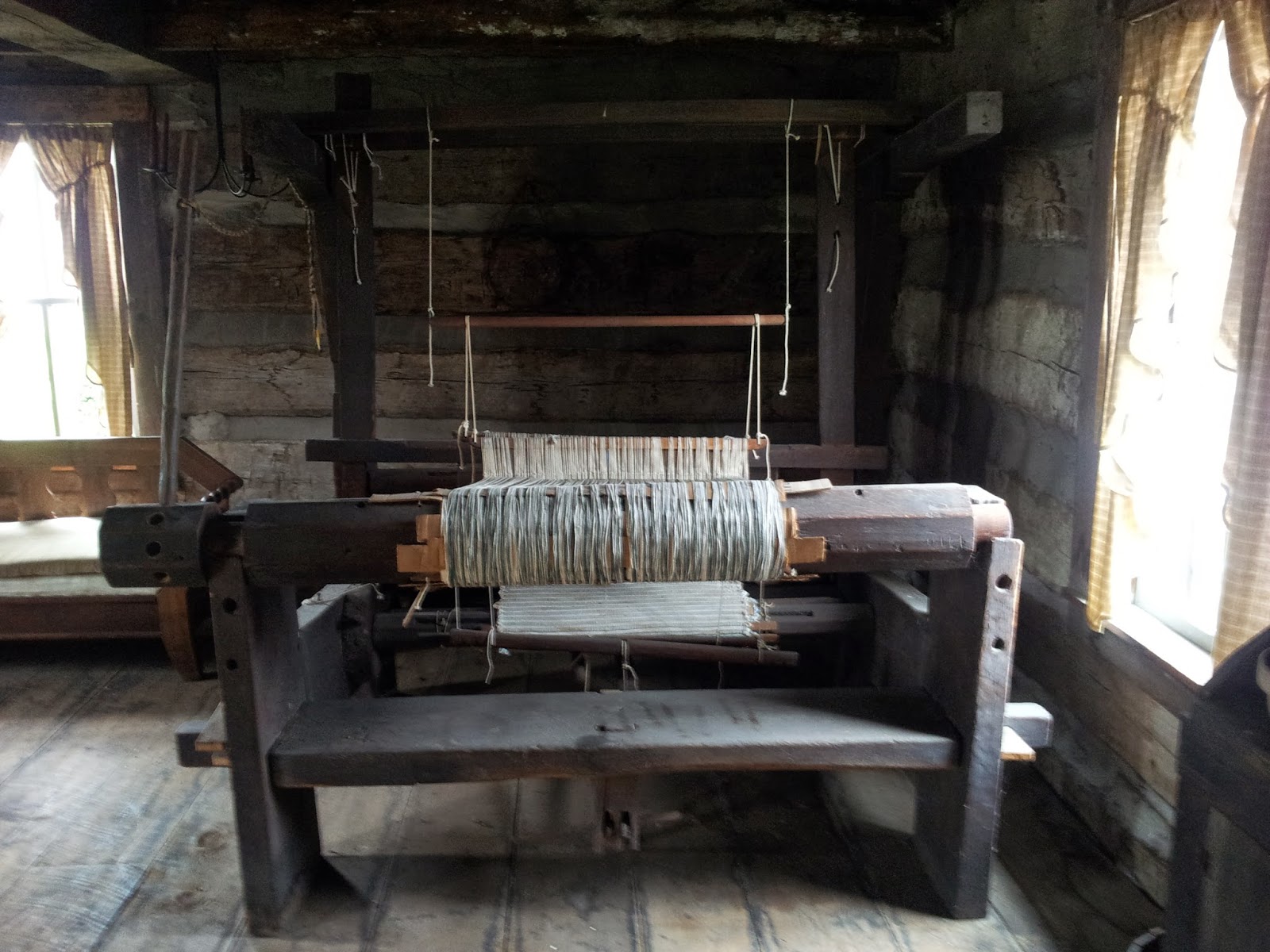 Harmony Weavers: barn loom