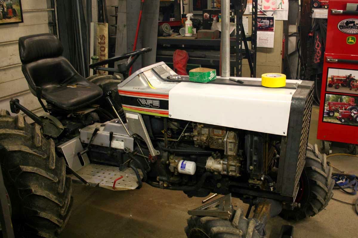 She's just about done now, the only thing left is the seat...