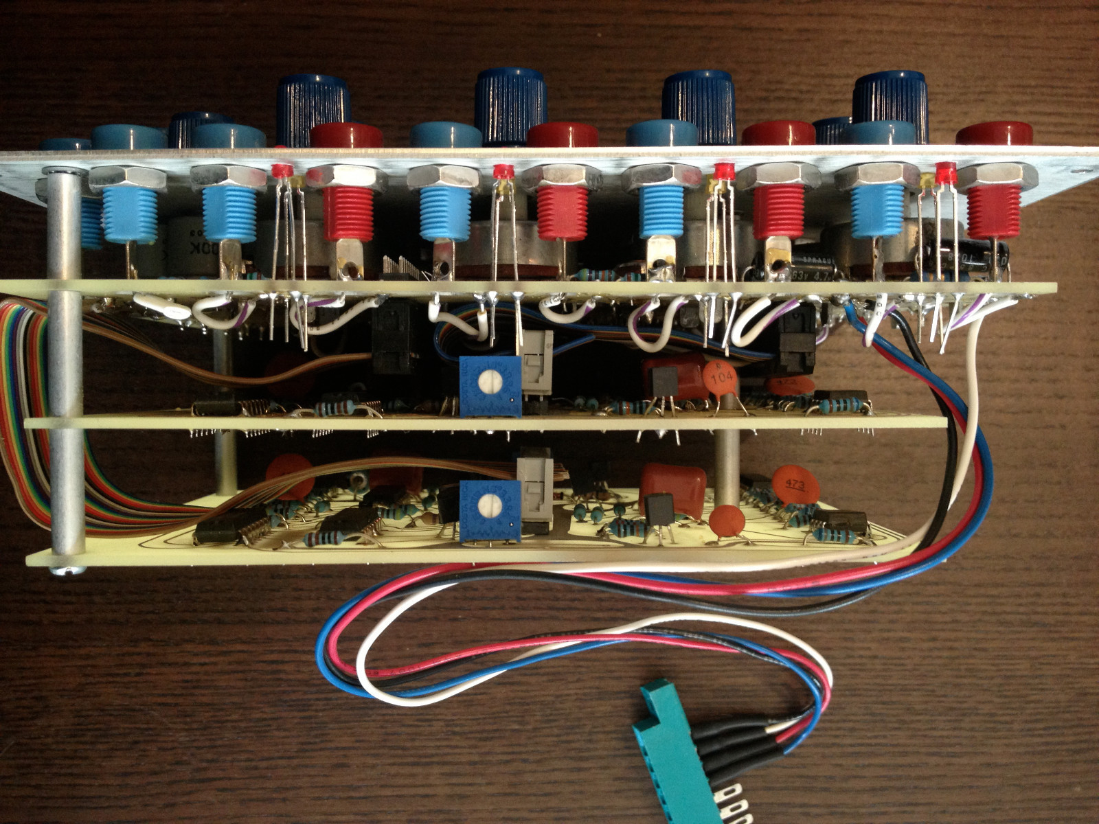 MATRIXSYNTH: Origianl Buchla 281 Quad Function Generator