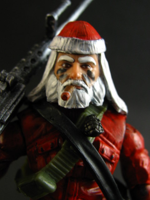 Lucasclones' Customs: Ho Ho Yo Joe! G.I.Joe Santa Claus
