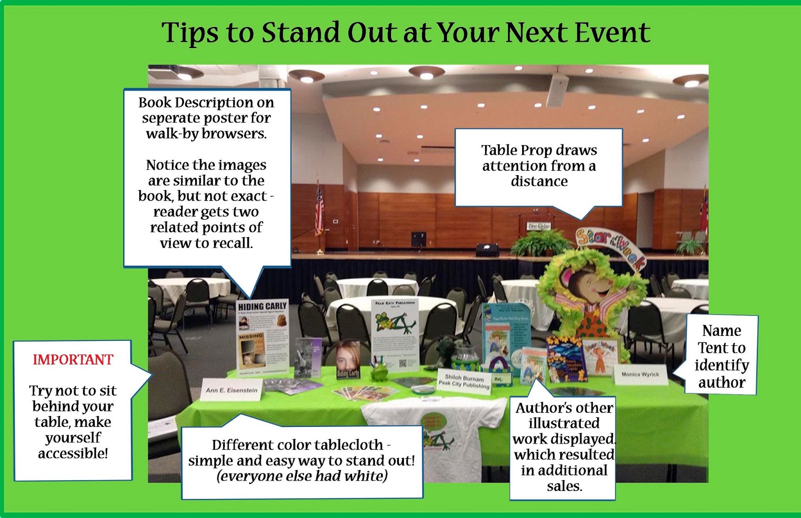 The Peak Pages: Tips to Stand Out at Your Next Event