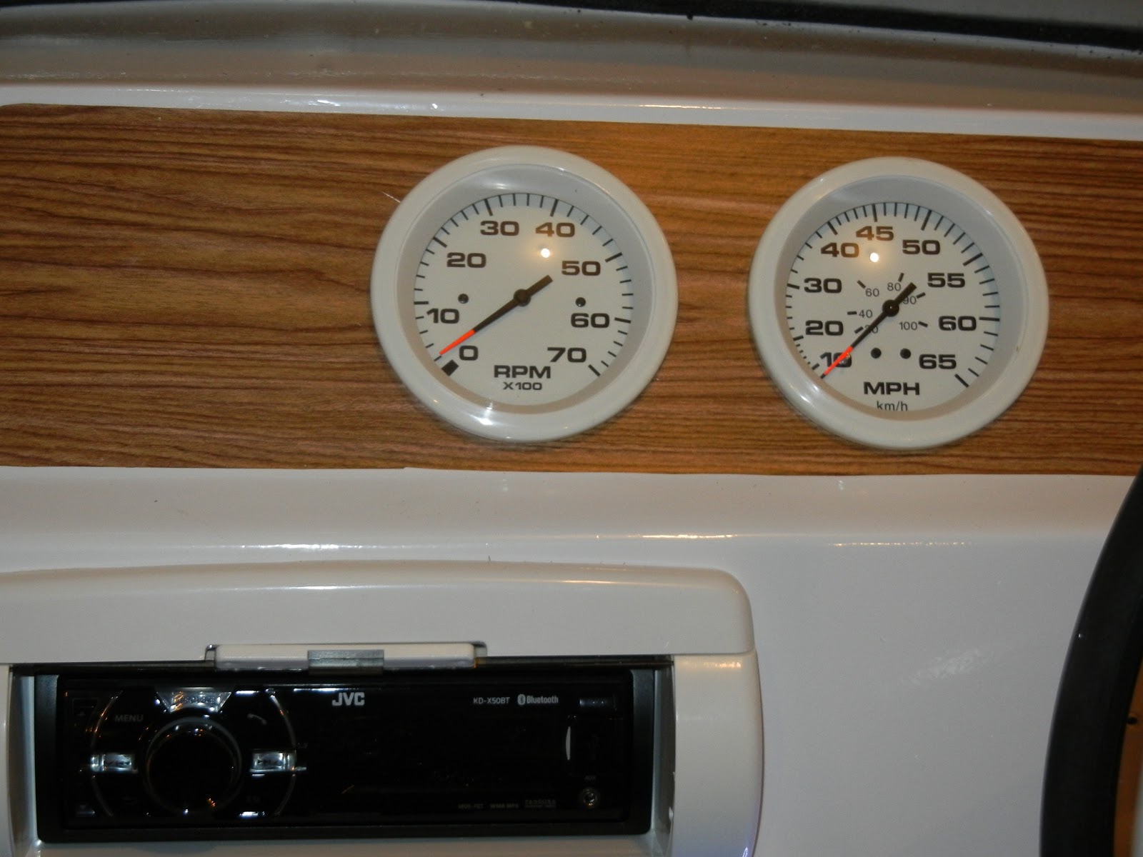 1976 Bicentennial Edition Glastron GT-150: April 12th, 2012 - Dash ...