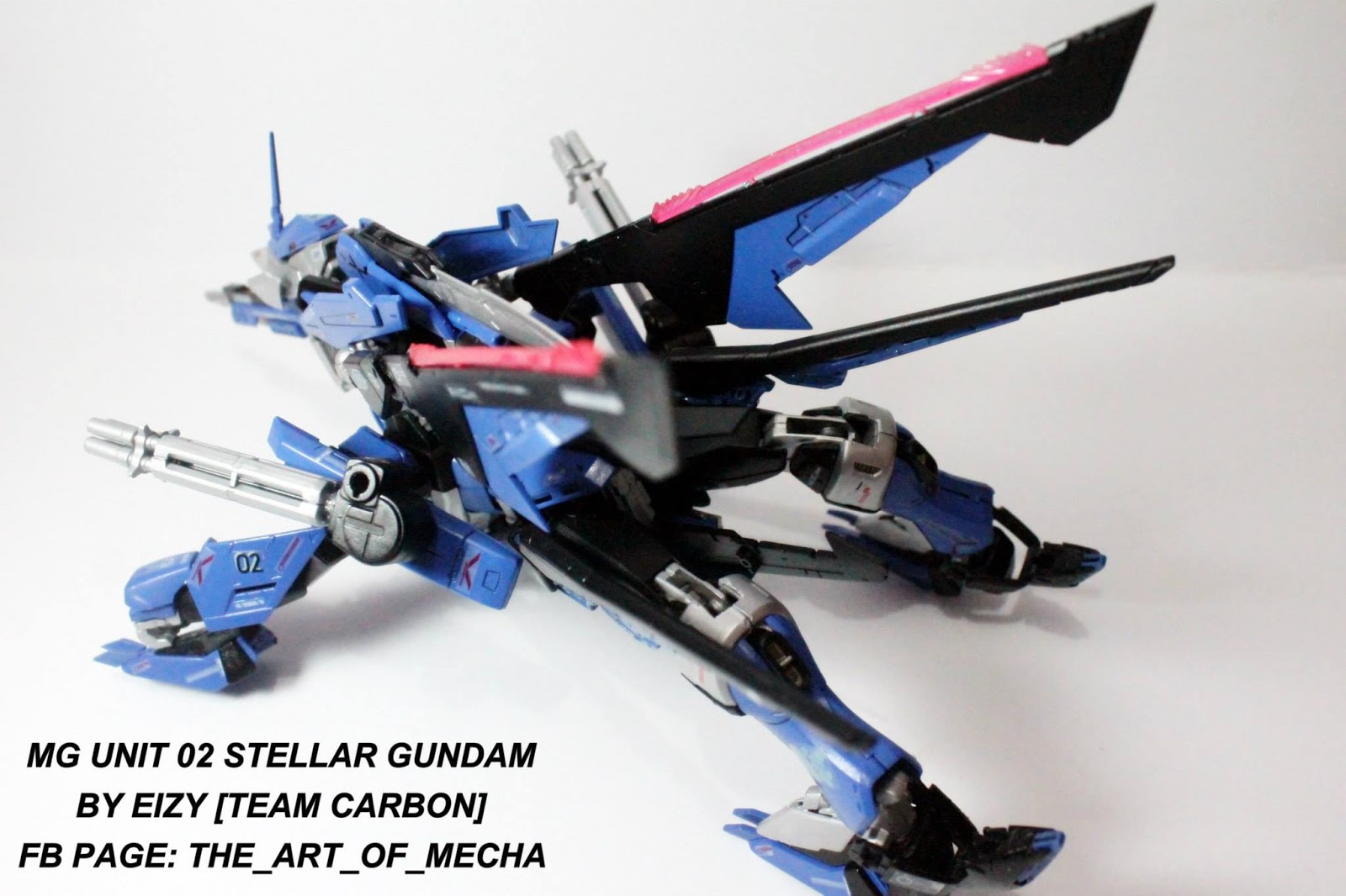 Custom Build: 1/100 UNIT 02 STELLAR GUNDAM (Transformable)