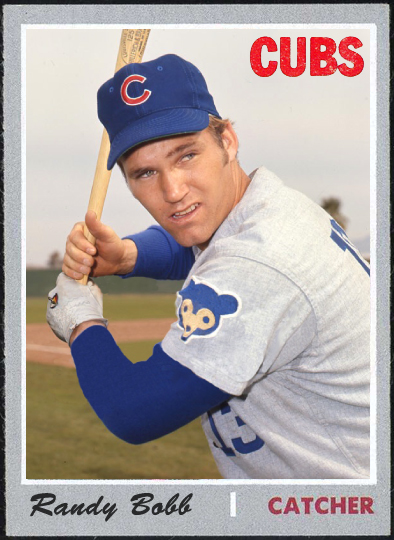 WHEN TOPPS HAD (BASE)BALLS!: NOT REALLY MISSING IN ACTION- 1970 RANDY BOBB