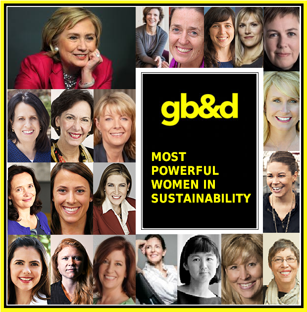 The 21 Most Powerful Women in Sustainability (gb&d magazine ...