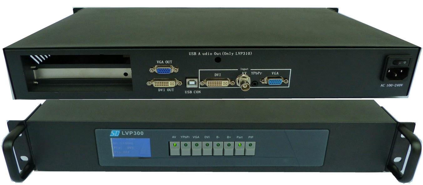 LED Video Processor for LED Screen Video Display