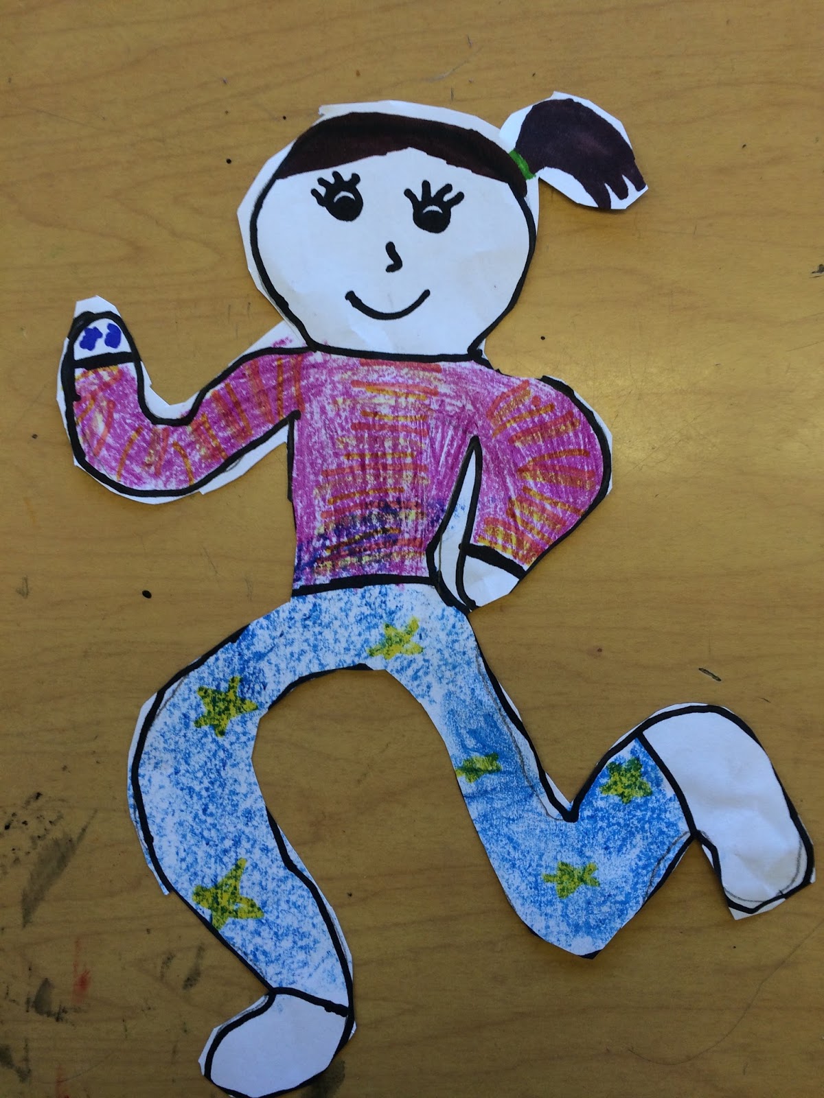 Sacred Heart art room: Figures in Motion