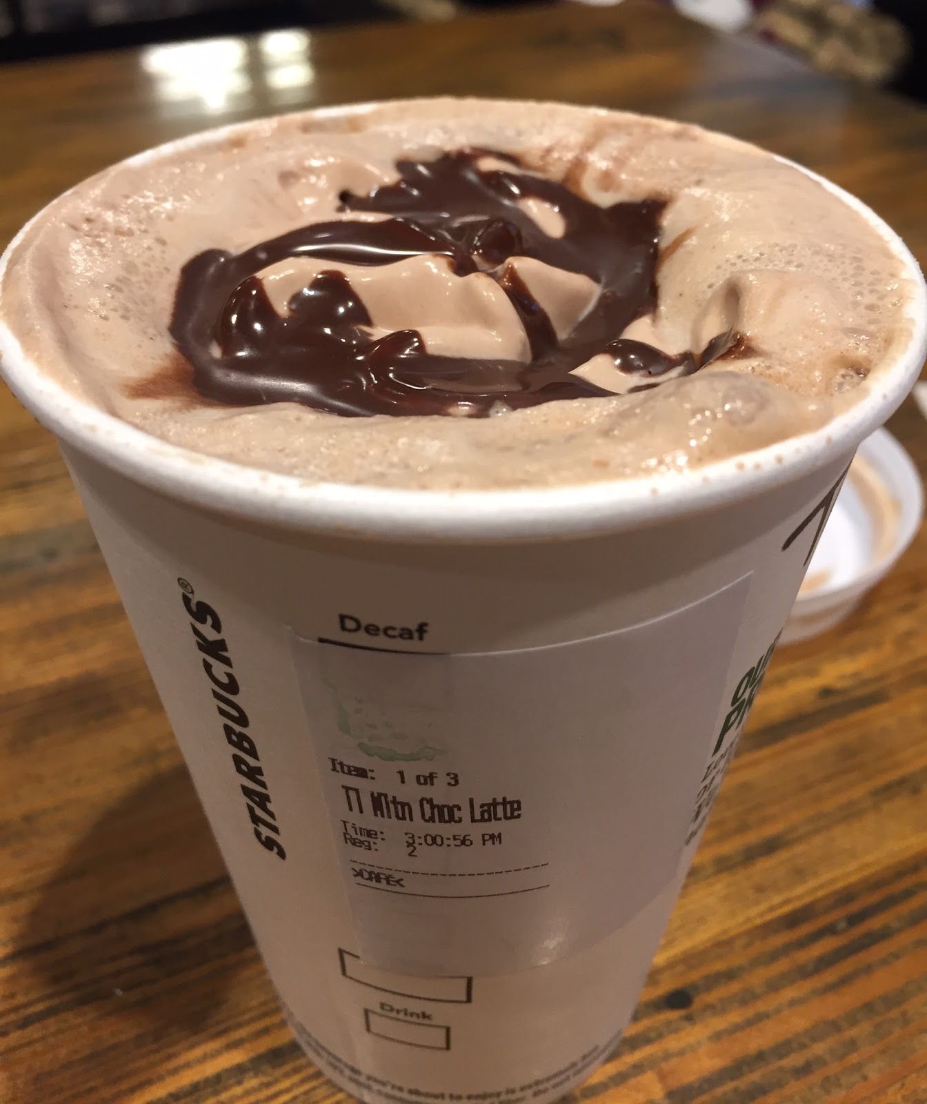 Molten Chocolate Latte From Starbucks / スターバックスのモルテン チョコレート ラテ ~ I'm ...